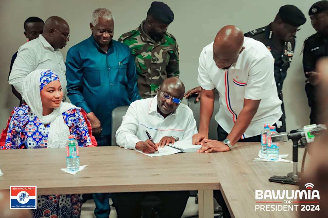 Dr. Bawumia and NAPO Submit and File Their Presidential Nomination ...