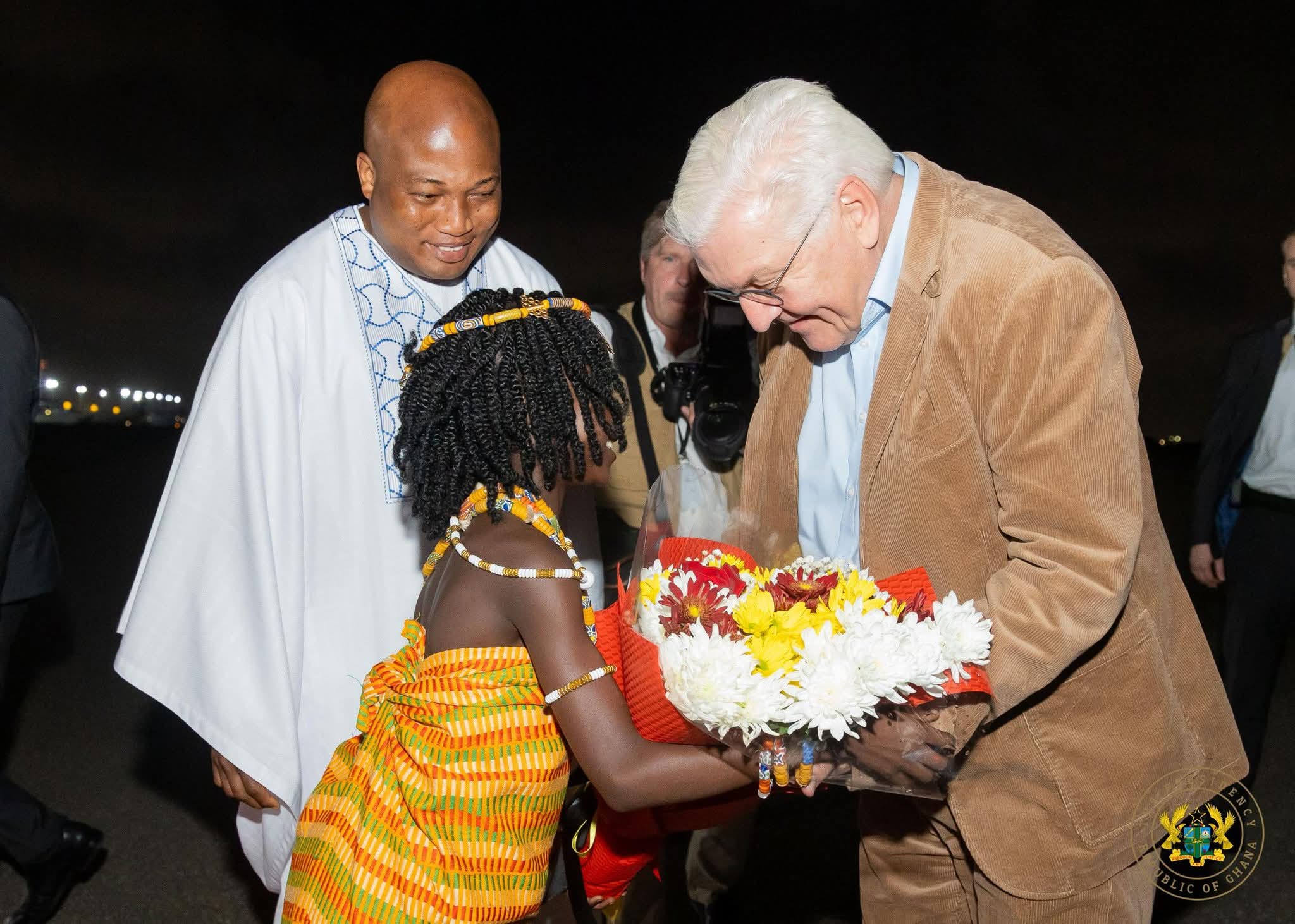 Germany President, Frank-Walter Steinmeier Arrives Ghana for 3-Day ...
