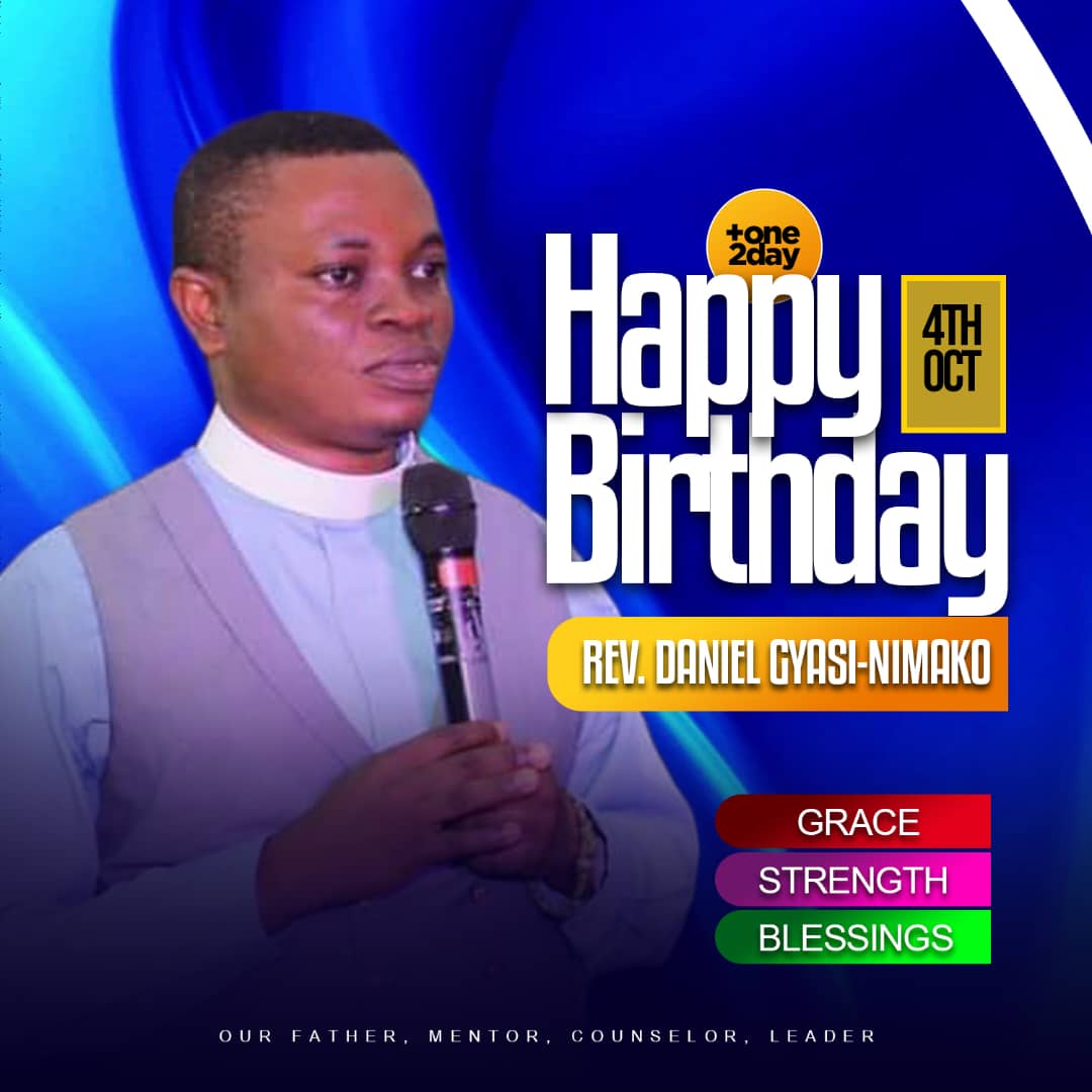 Kumawu Emmanuel Methodist’s Birthday Wishes to Rev. Daniel Gyasi-Nimako ...