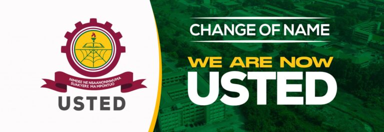 Breaking News: Change of Name – AAMUSTED Is Now USTED – GH EDUCATE