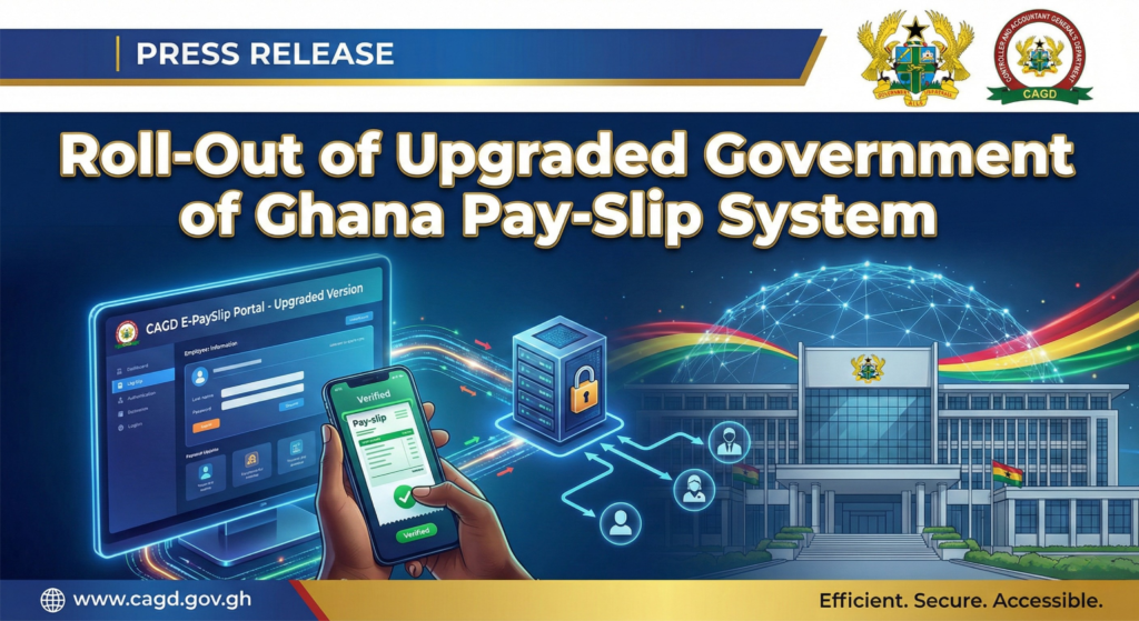 Ghana Government Rolls Out Upgraded GoG Pay-Slip System for Public ...