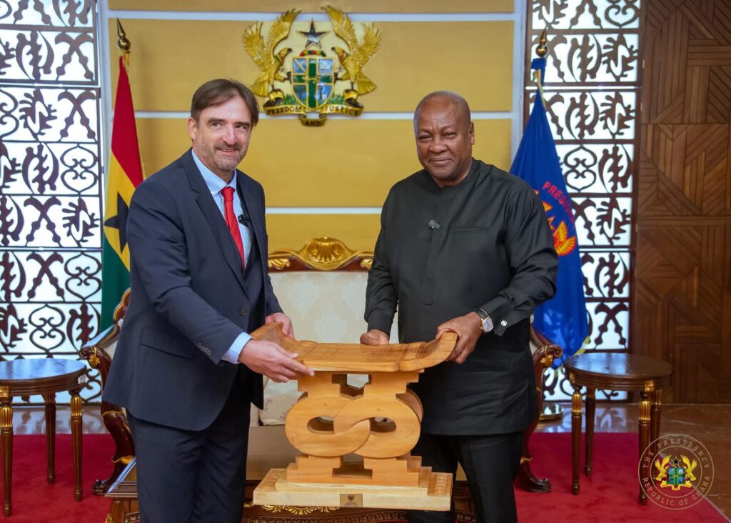 Ghana Bids Farewell to H.E. Daniel Krull, German Ambassador to Ghana ...