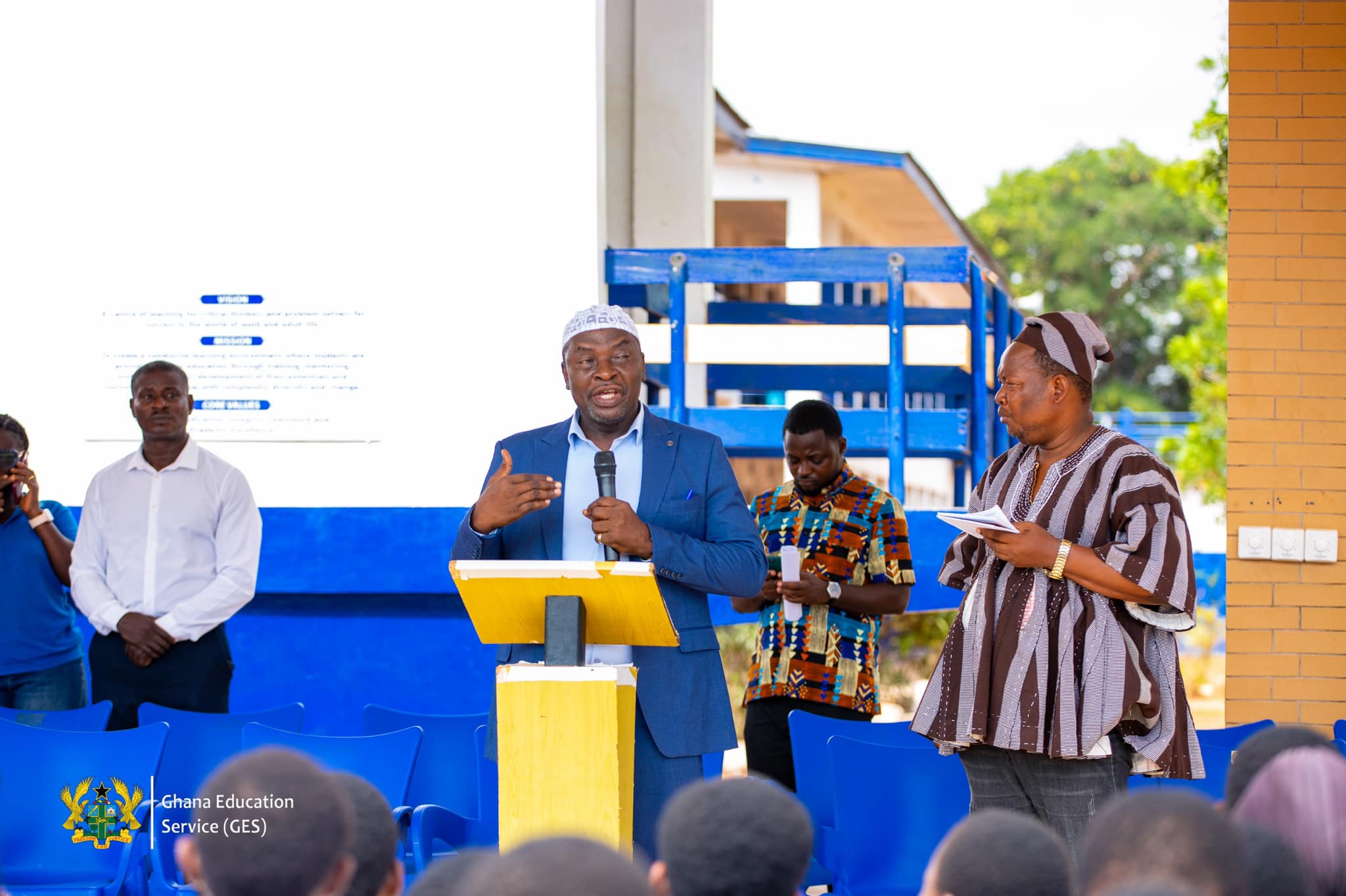 Deputy Director-General of GES Visits Labone SHS Following Devastating ...
