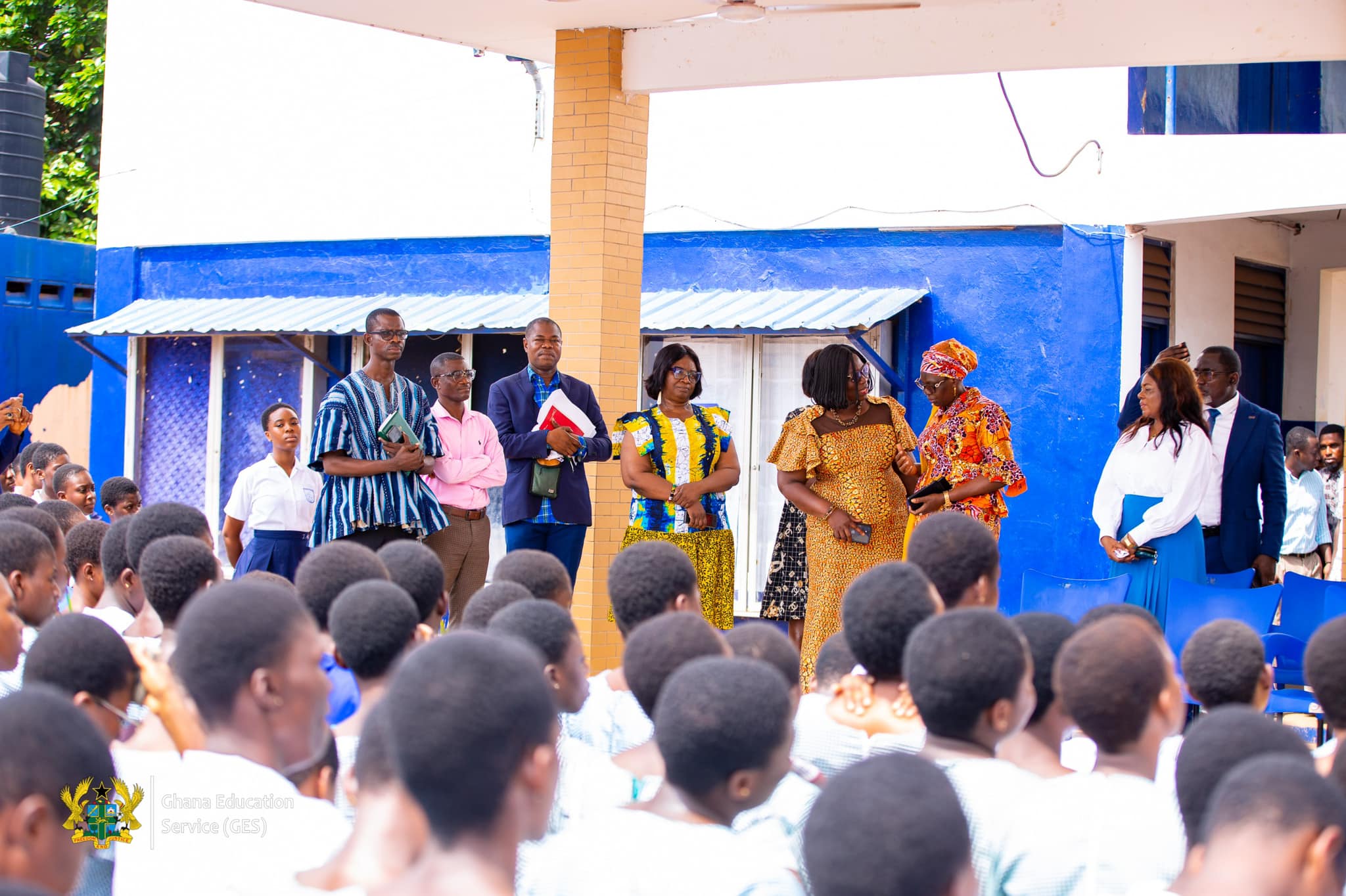 Deputy Director-General of GES Visits Labone SHS Following Devastating ...
